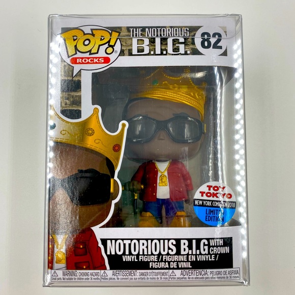 Funko | Other | Funko Pop Rocks The Notorious Big W Crown Toy Tokyo ...